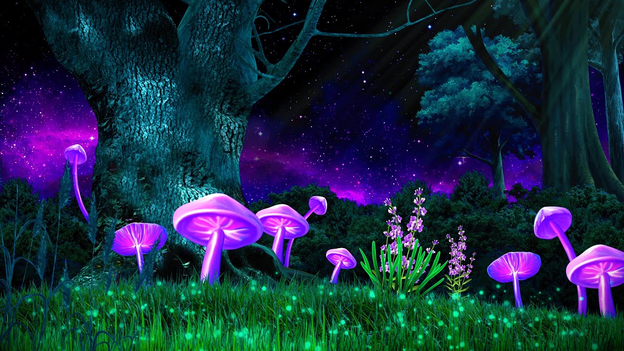 Beautiful Night 💜 Calming Sleep Music Drift Into Deep Sleep - YouTube