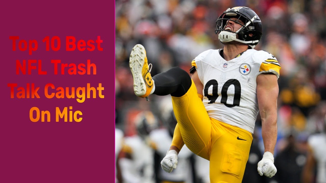 The Funniest and Most Savage Trash Talk Moments in NFL History - YouTube