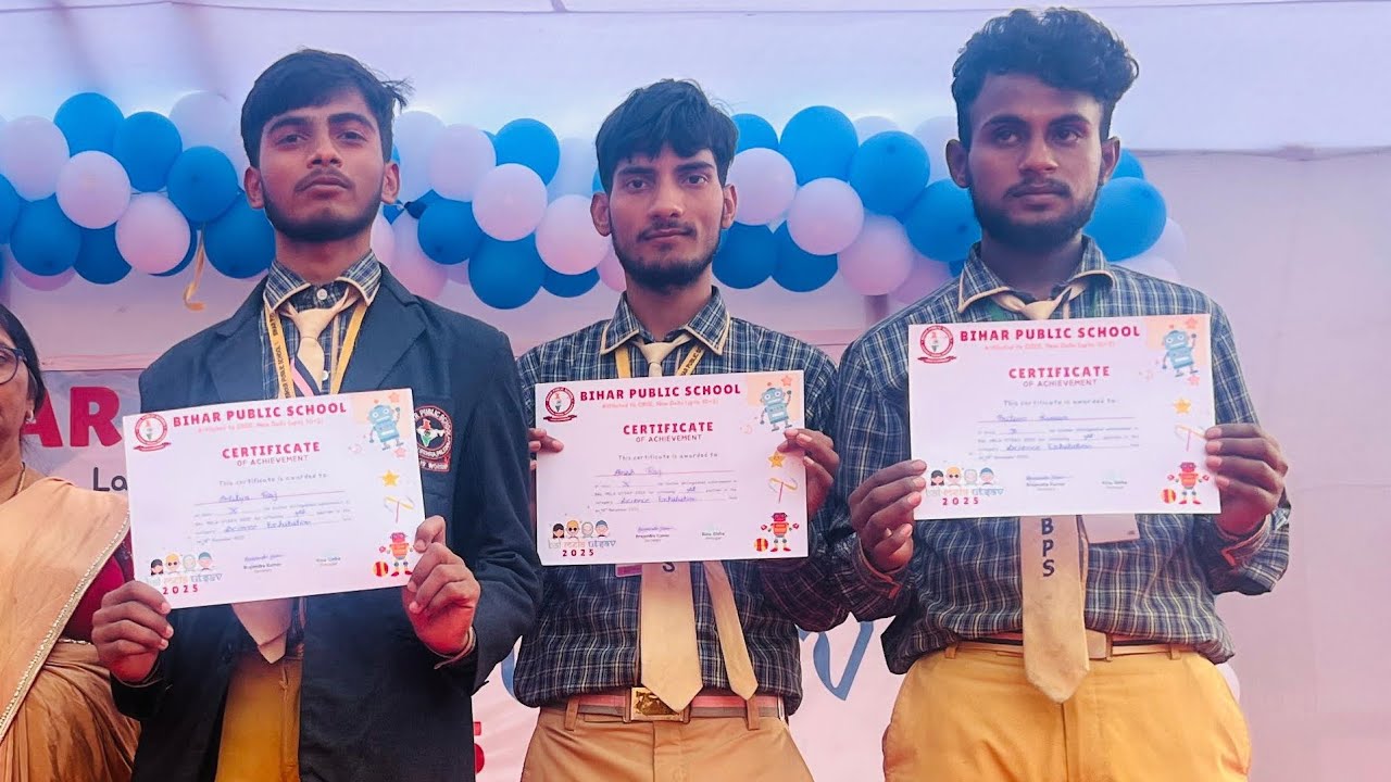 SCIENCE Exhibition In Bihar Public School 🎒 2025💥 - YouTube
