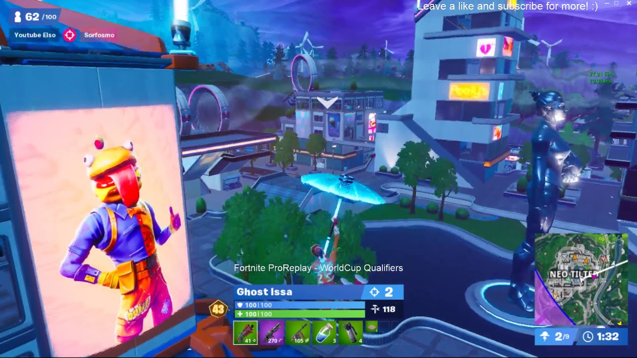 How Ghost Issa qualified for World Cup - Fortnite Pro Replay / Gameplay ...