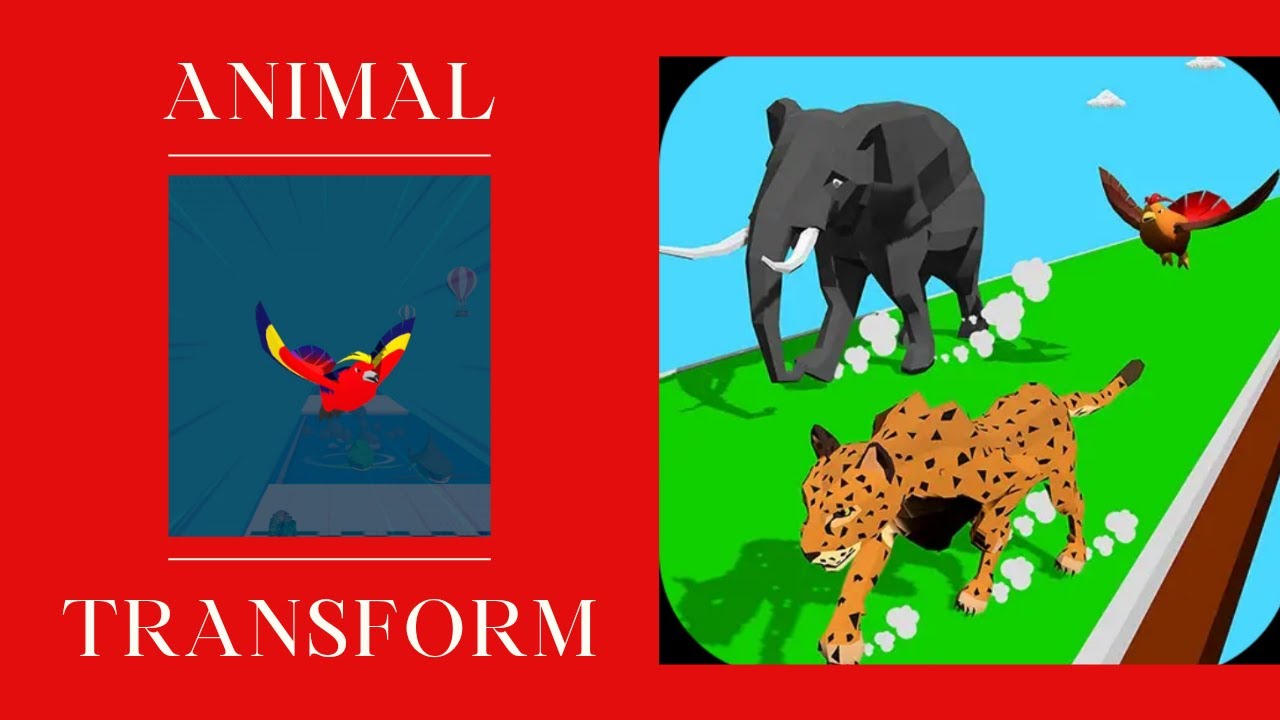 Animal Transform Race Game | Free Game - YouTube