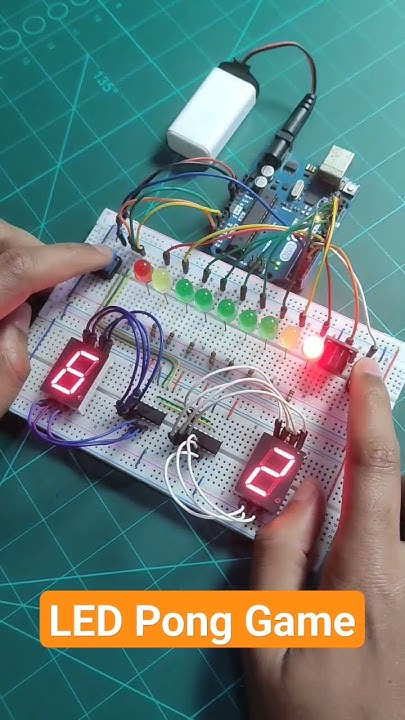 Arduino LED Pong Game - YouTube