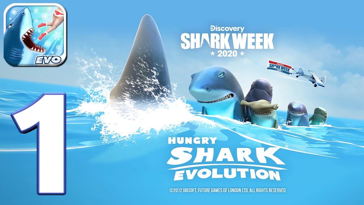 Hungry Shark Evolution "Reef Shark" - Gameplay Walkthrough Part 1 - YouTube