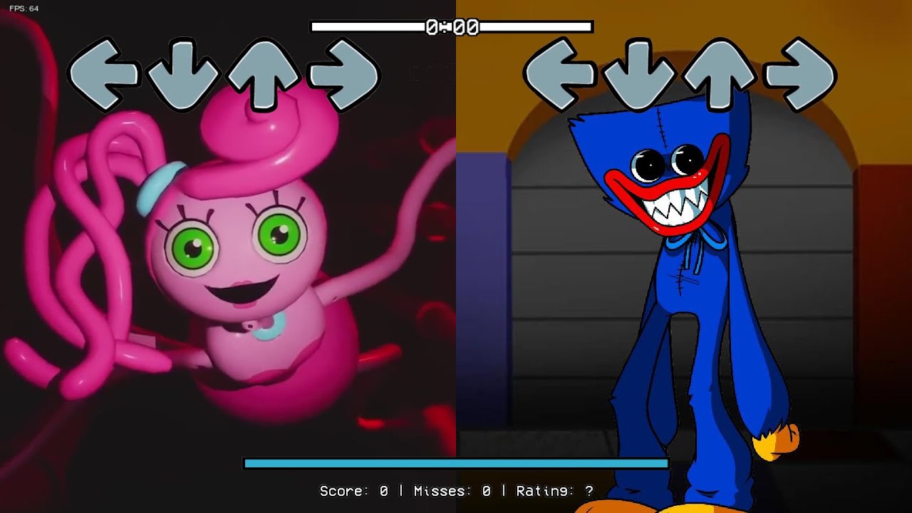 SPIDEY WIDY vs HUGGY WUGGY (POPPY PLAYTIME CHAPTER 2) / FNF New Mod ...