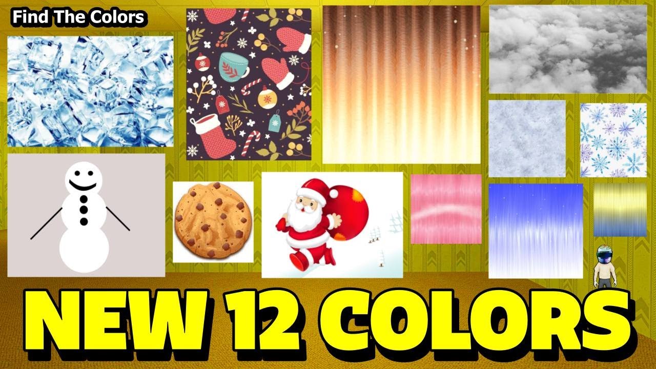 [ 75 ] How To Get New 12 Colors | Find The Colors | Roblox # ...
