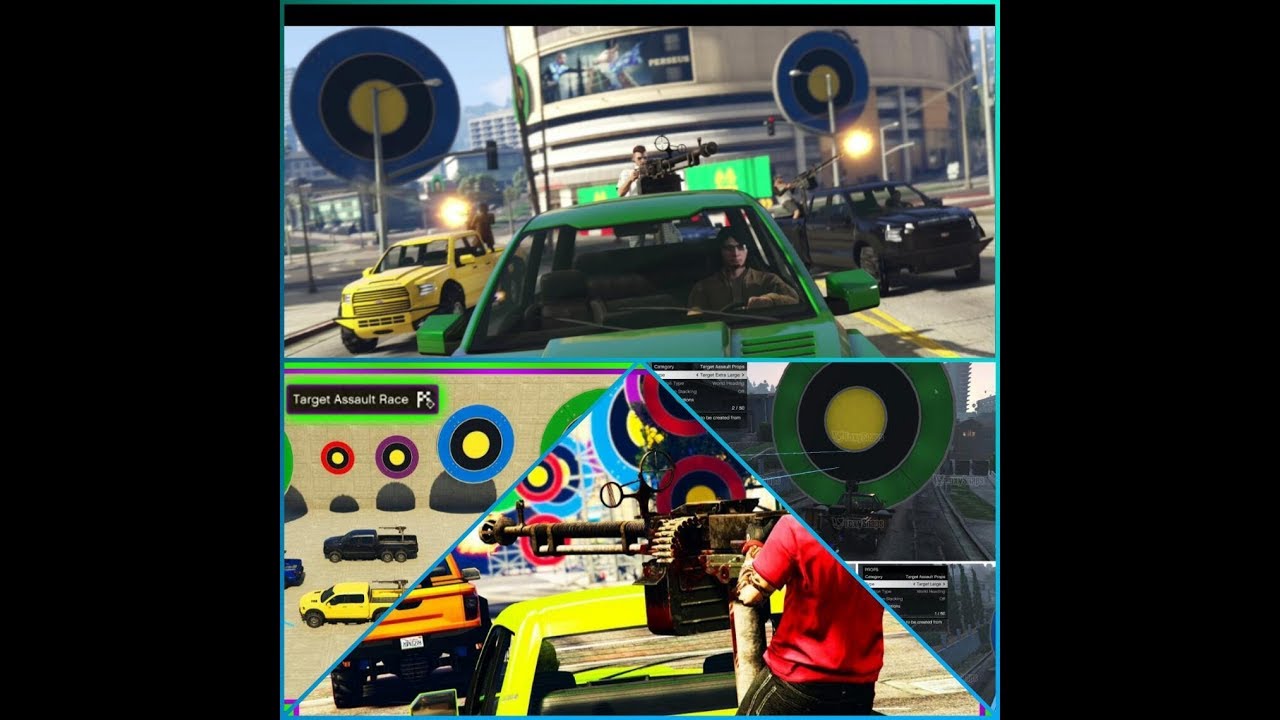 TARGET ASSAULT MODE GTA V - YouTube