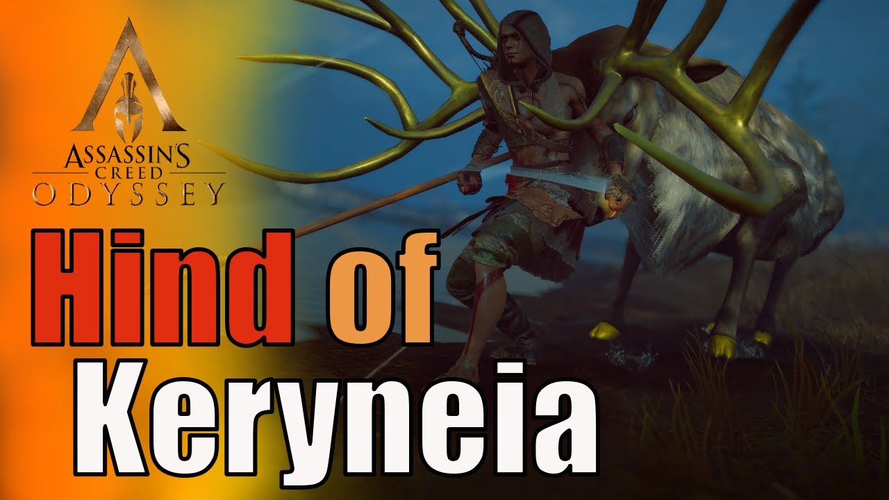 Fighting the Hind Of Keryneia at LVL16 | AC Odyssey - YouTube