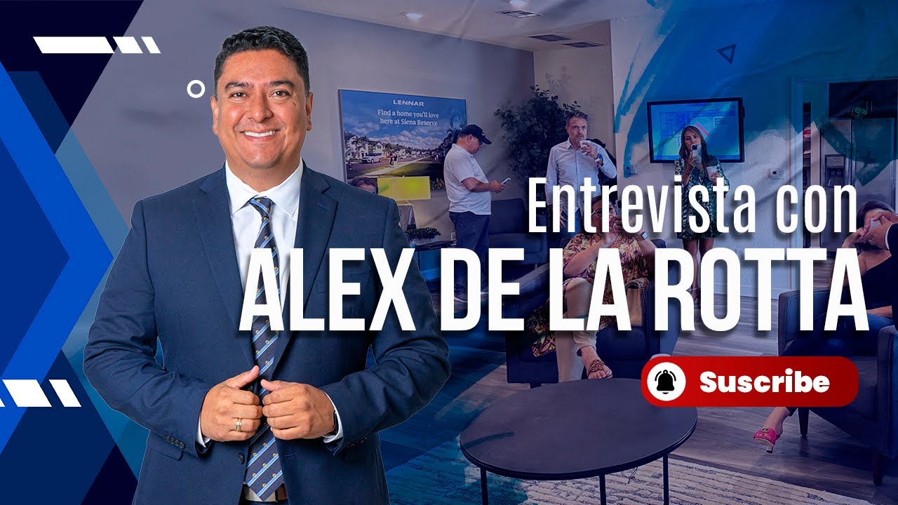 Mucho mas de las comunidades de Lennar con Alex de la Rotta - YouTube