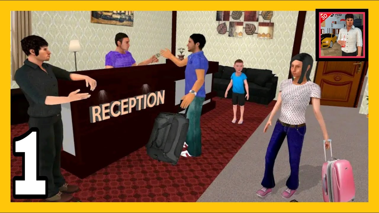 Waiter Simulator - Virtual Hotel Manager Job Games - YouTube