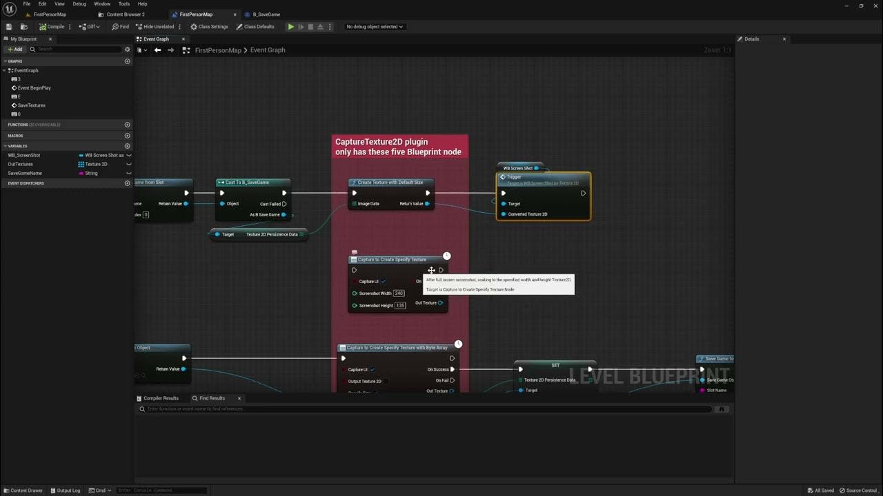Screenshot As Texture2D [UE5 Plugin] Runtime high-performance ...