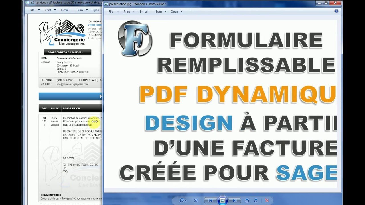 SERVICES DE PROGRAMMATION PDF DYNAMIQUE (REMPLISSABLE) D'ADOBE READER - YouTube