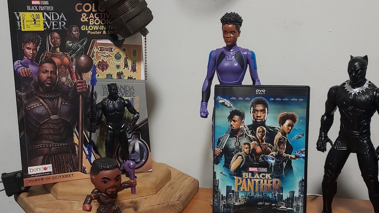Black Panther Wakanda Forever: Activity Book, Shuri Figure, & Avengers ...