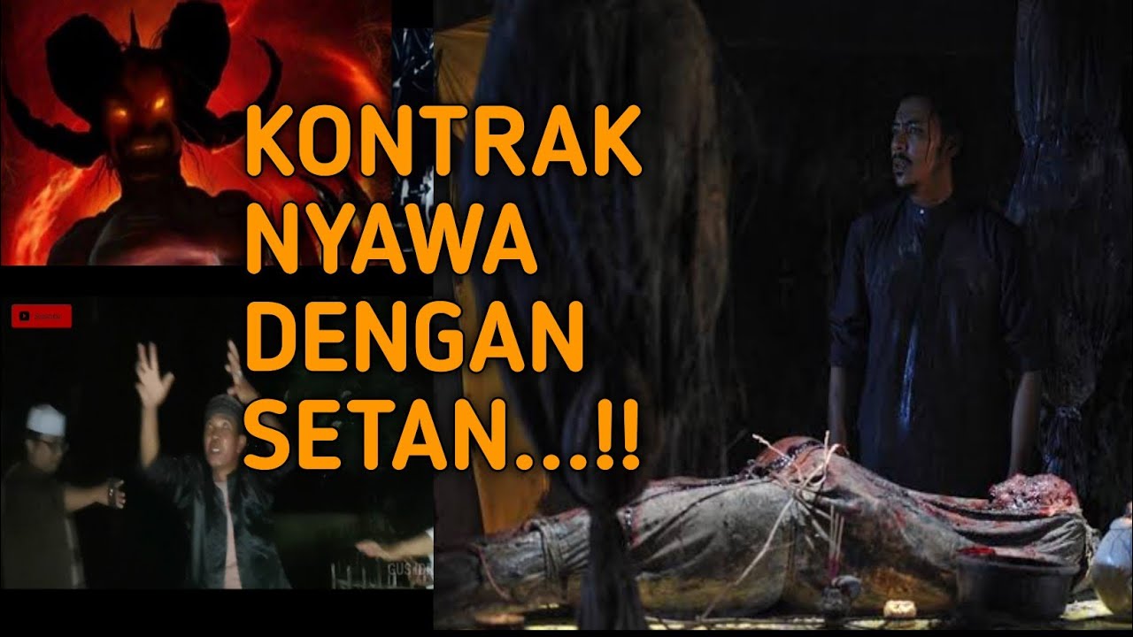 NGERI...!! KONTRAK NYAWA DENGAN SETAN (Pemujaan Malang Selatan) - YouTube