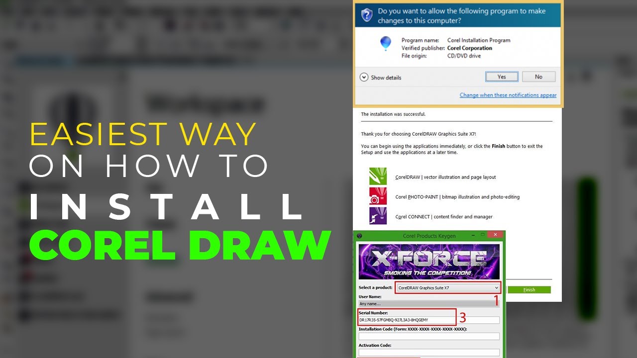 How To Install Corel Draw Youtube