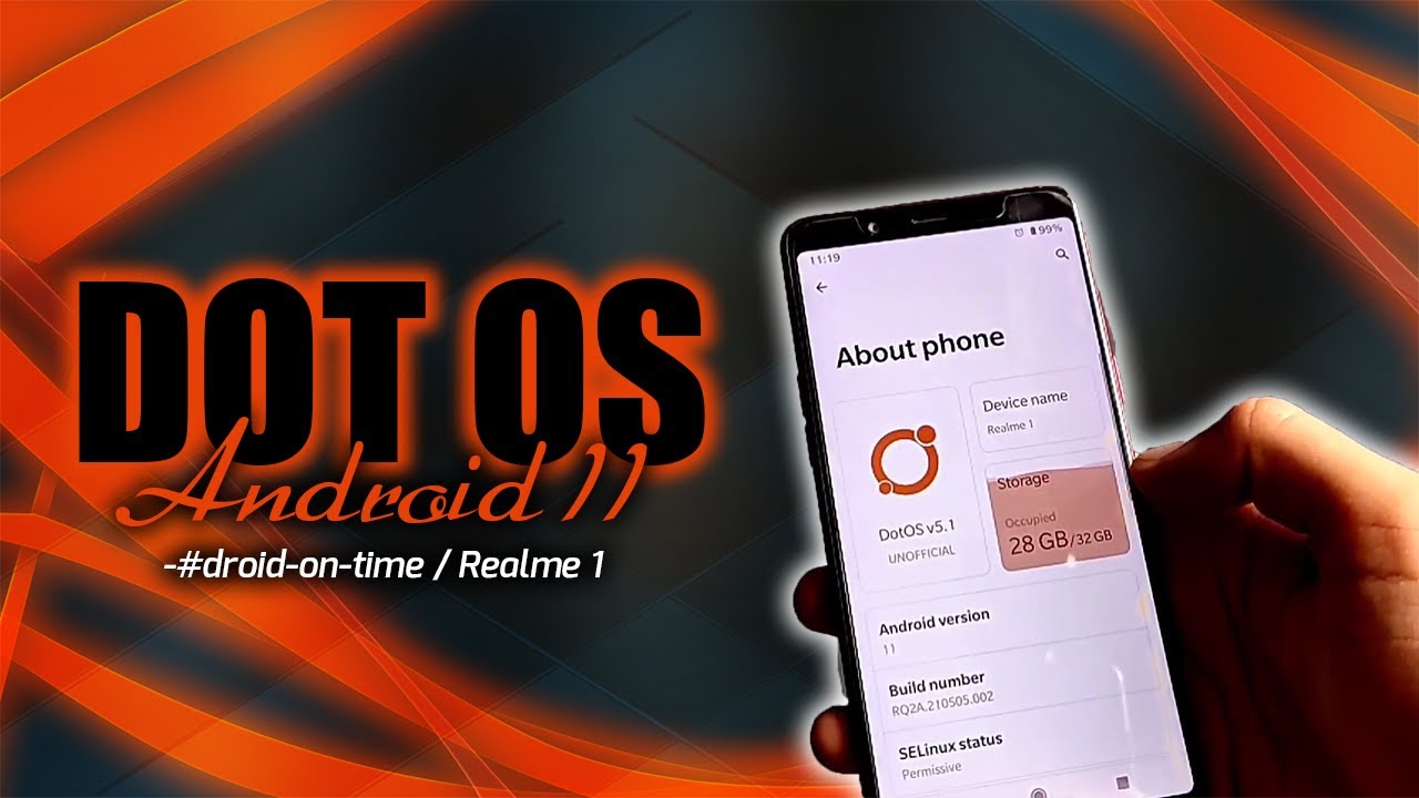 DOT OS 5.1 Custom Rom for REALME 1 | Android 11 | Full Review 🔥 - YouTube