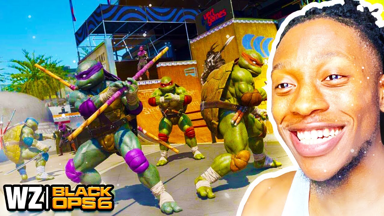 TEENAGE MUTANT NINJA TURTLES Are Back in Black Ops 6! (BO6 Warzone ...