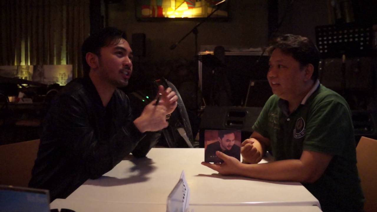 Interview with Mark Carpio at Hiling Album Launch - YouTube