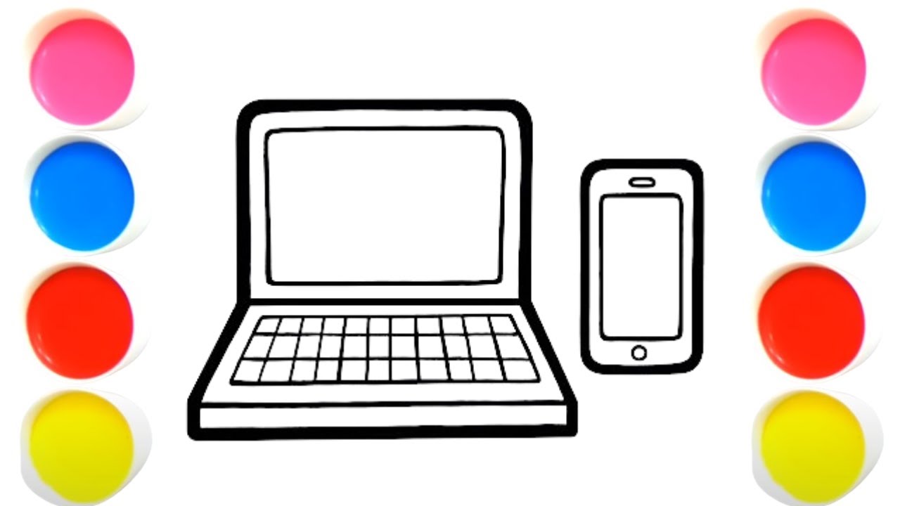 Drawing and Painting on Laptop and Smartphone Made EASY for Kids - YouTube