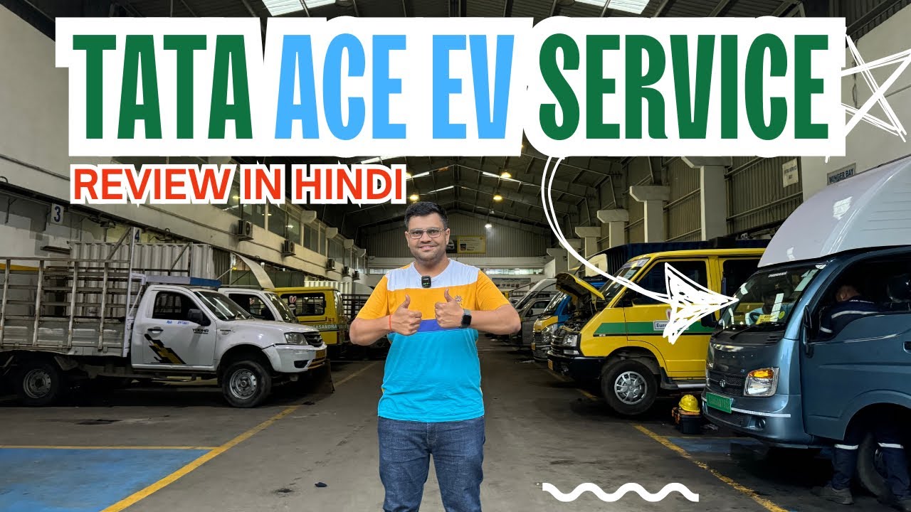 Tata ACE EV Service process explained in detailed at Tata service ...