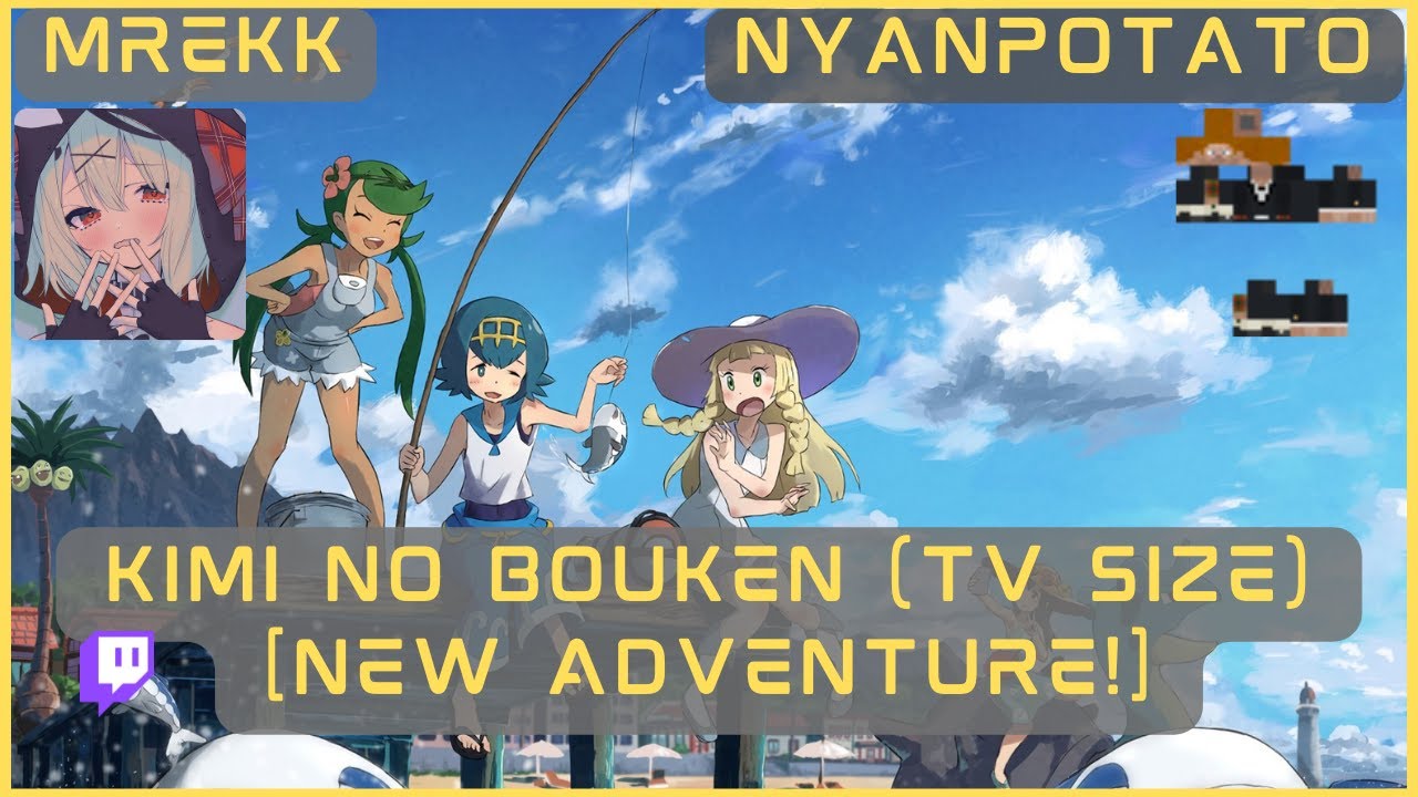 osu! mrekk vs NyanPotato! Kimi no Bouken (TV Size) [New Adventure!] [Live] - YouTube