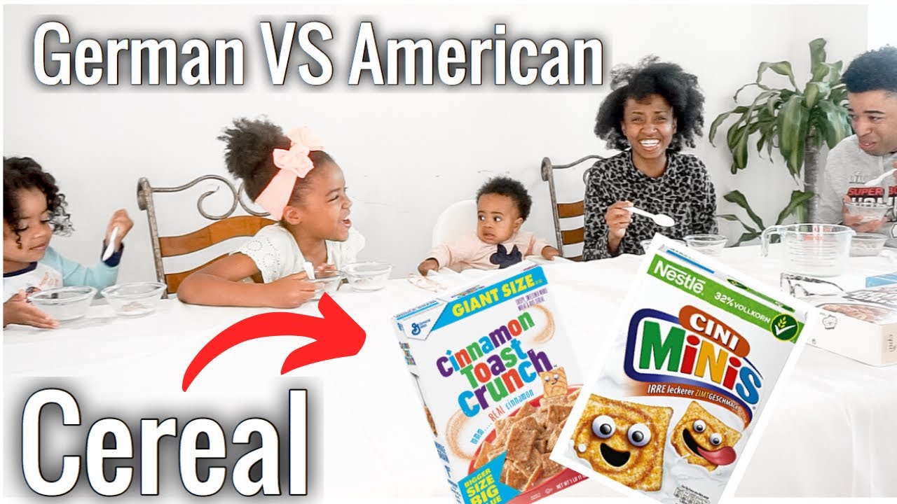 German Vs American Same Cereal Brands| Which one Tastes better? - YouTube