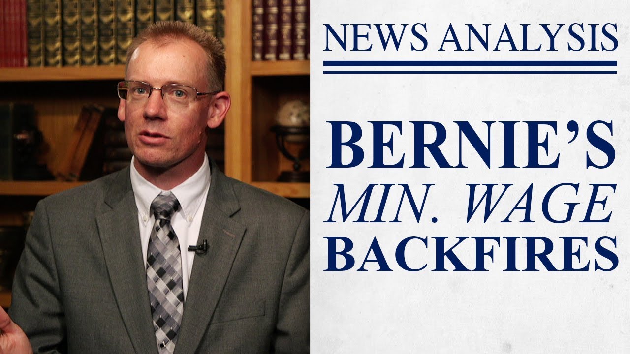 Bernie Sanders Meets Economic Reality - YouTube