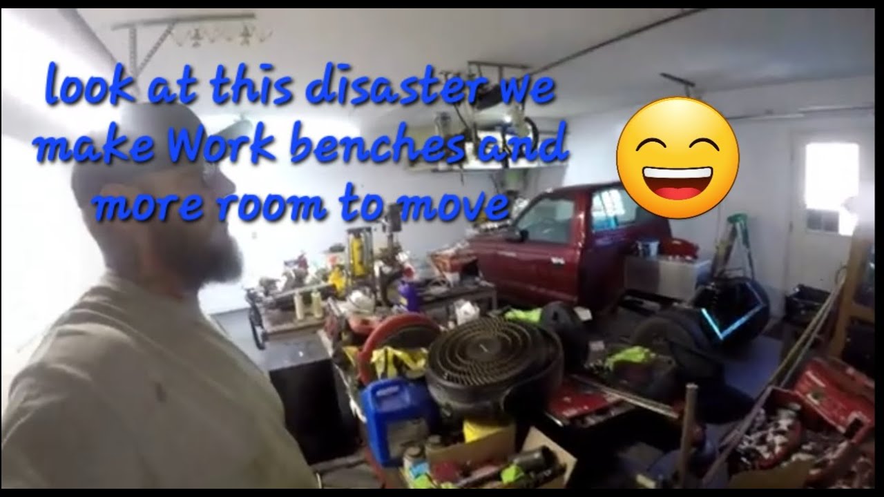 SHOP CLEAN UP AND REPAINT - YouTube