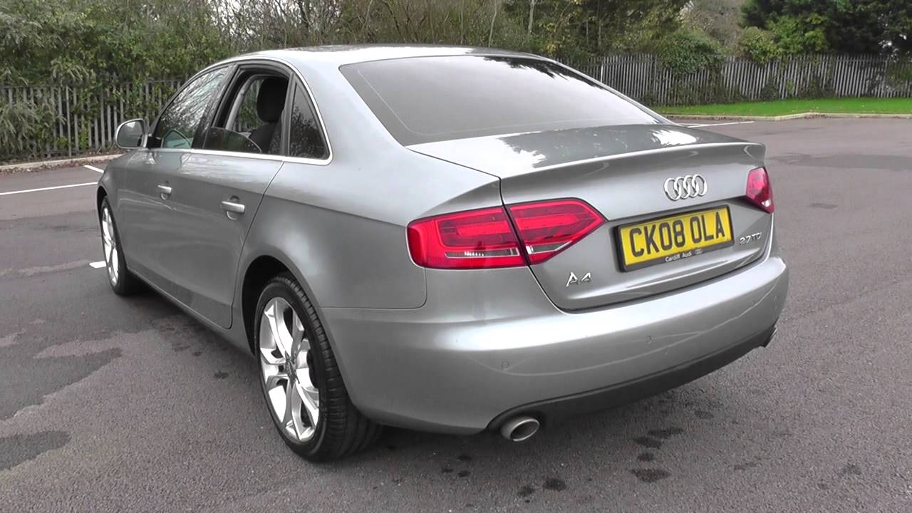 Audi A4 Se Tdi Auto U12310 - YouTube