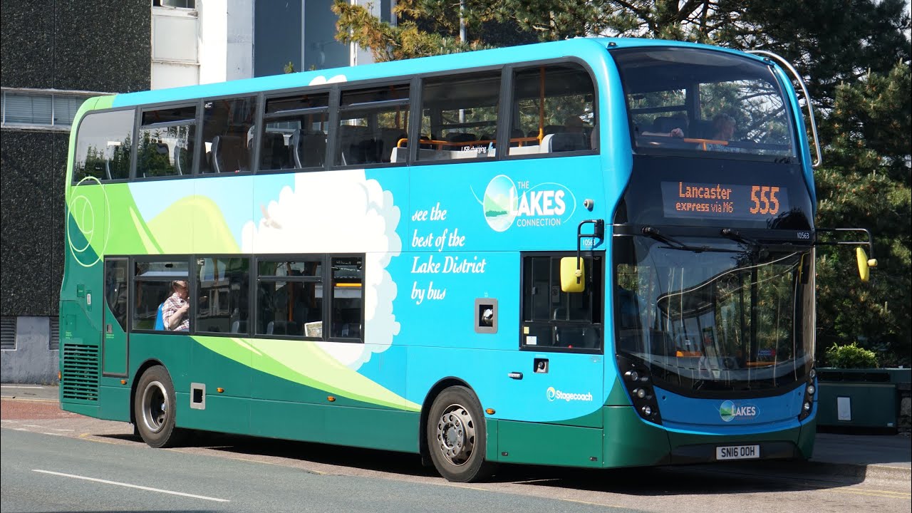 Stagecoach Cumbria & North Lancashire 10563 SN16 OOH| ADL Enviro 400MMC ...