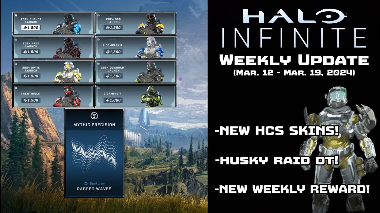 NEW HCS SKINS! - Halo Infinite Weekly Update (Mar. 12 - Mar. 19, 2024 ...