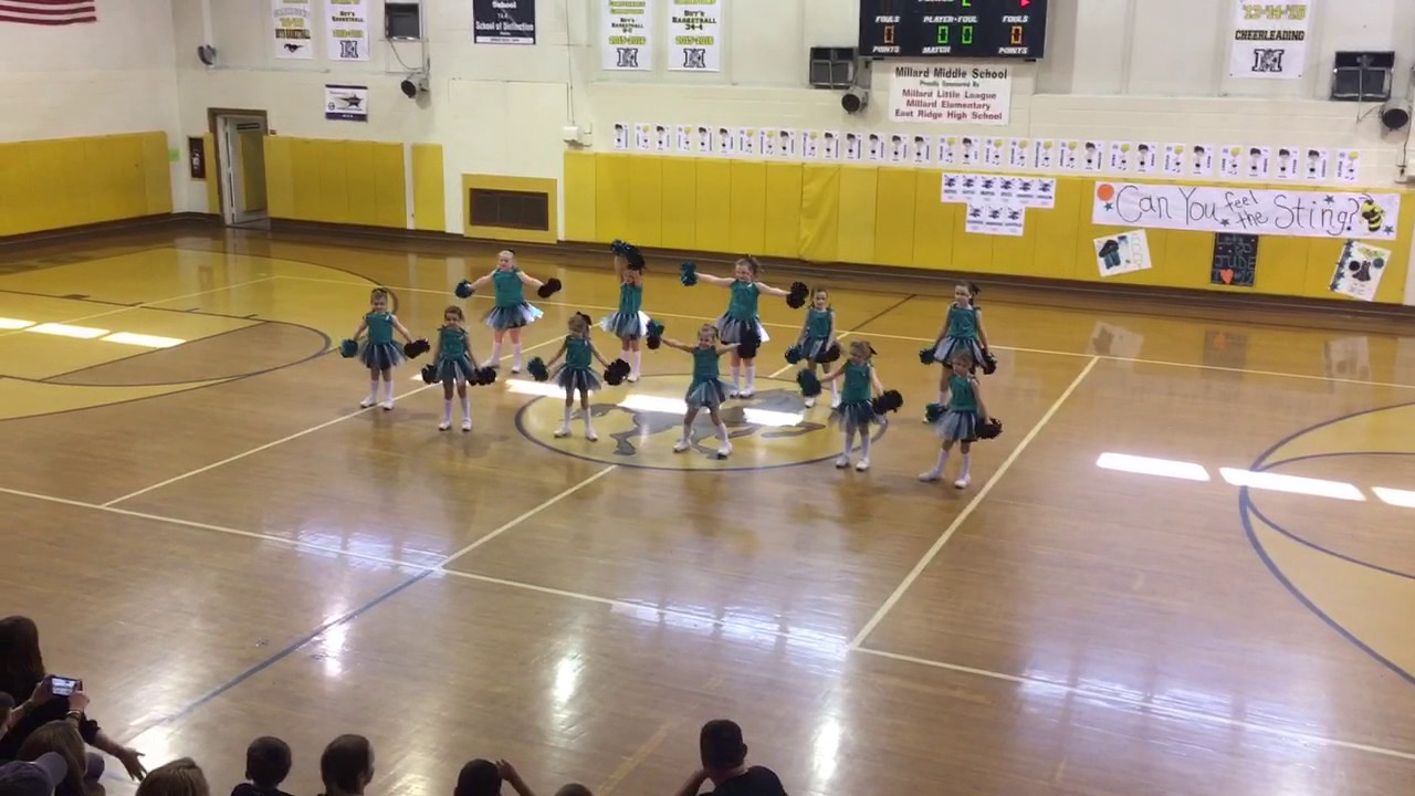 Hornets Halftime Dance Routine 2017 - YouTube