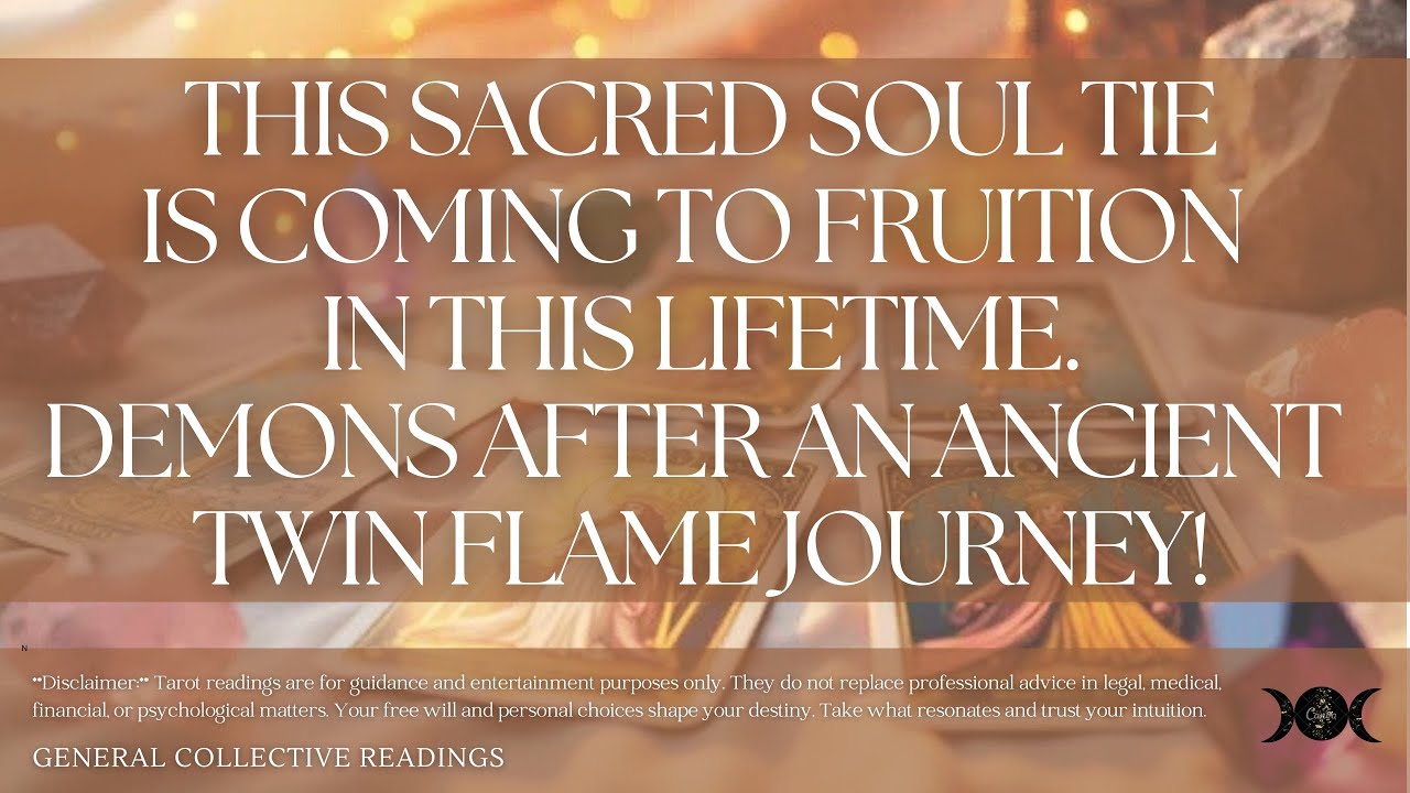 THIS SACRED SOUL TIE IS COMING TO FRUITION IN THIS LIFETIME DEMONS ...