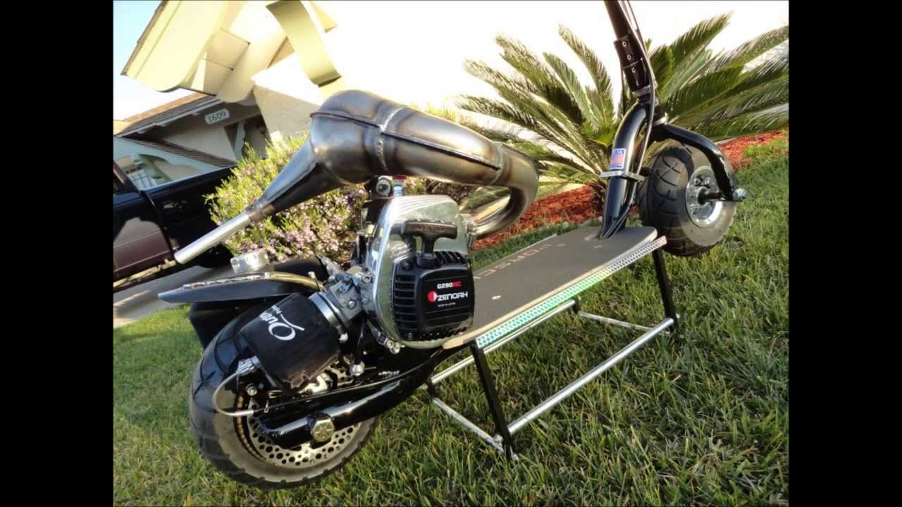 Go-Ped Porsche Ped Build - YouTube