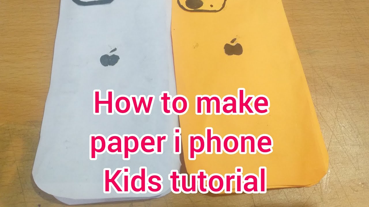 Paper iphone making kids tutorial ||N2S LIFE STYLE - YouTube
