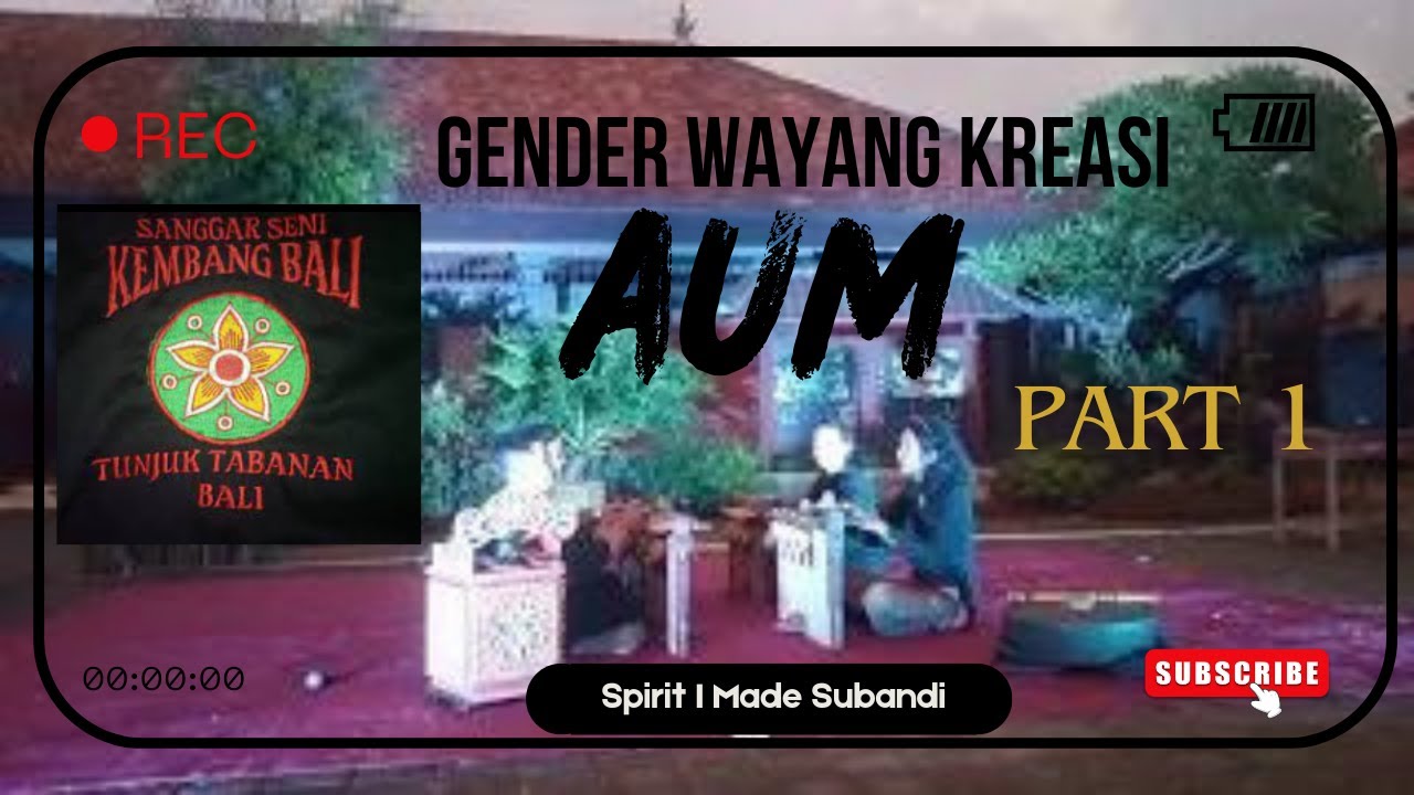 AUM - Gender Wayang Kreasi - Karya Bapak I Made Subandi - YouTube
