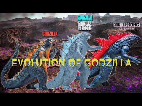 EVOLUTION OF GODZILLA 1954 TO 2024 #godzilla - YouTube