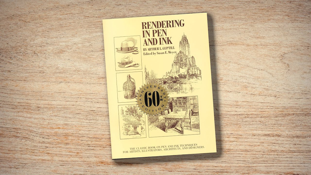 Rendering in Pen and Ink (book flip) - YouTube