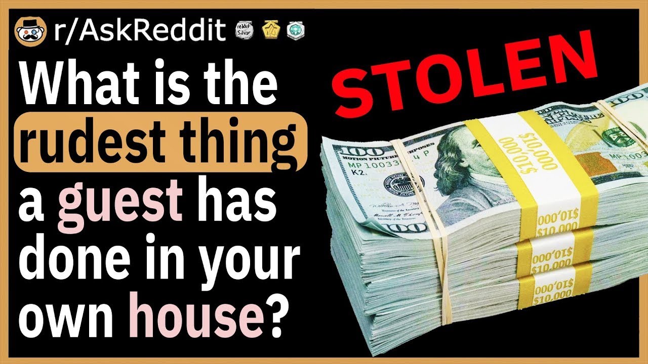 What is the rudest thing a guest has done in your home? - YouTube
