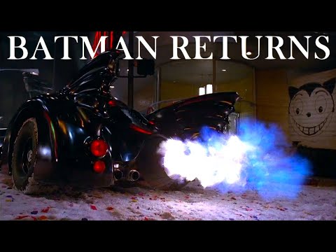 Batman Returns (1992) — Every Batmobile Scene