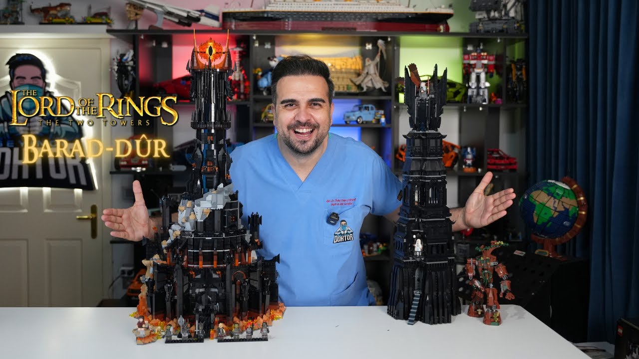 LEGO Yüzüklerin Efendisi Barad-dûr İnceleme! - YouTube