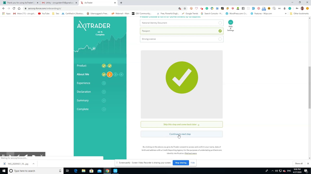 AxiTrader Broker Setup - YouTube