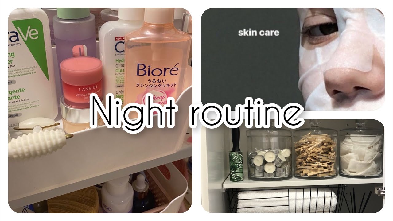 Night routine☃️🤍 Ночная рутина 🤍 - YouTube