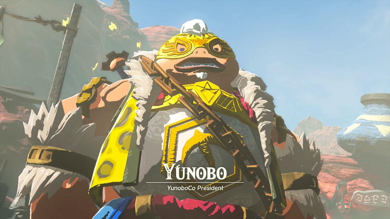 Yunobo's first appearance in The Legend of Zelda: Tears of the Kingdom ...