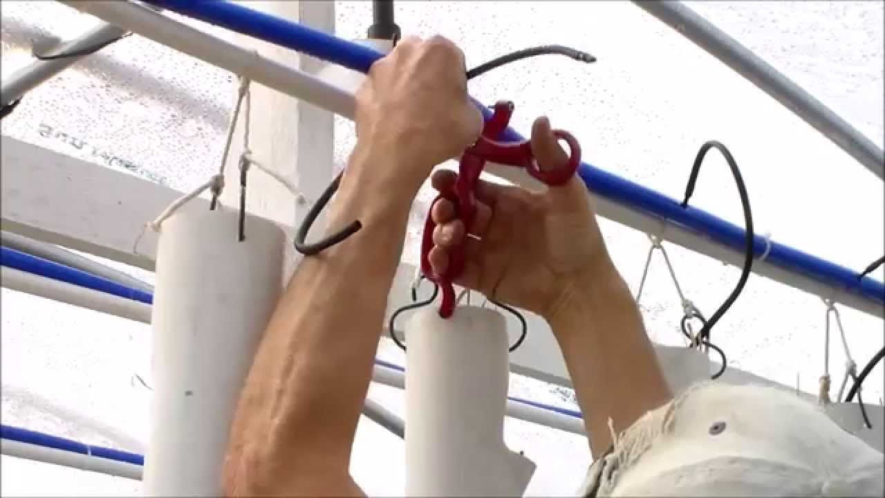 Grow tower finished with grow medium! - YouTube