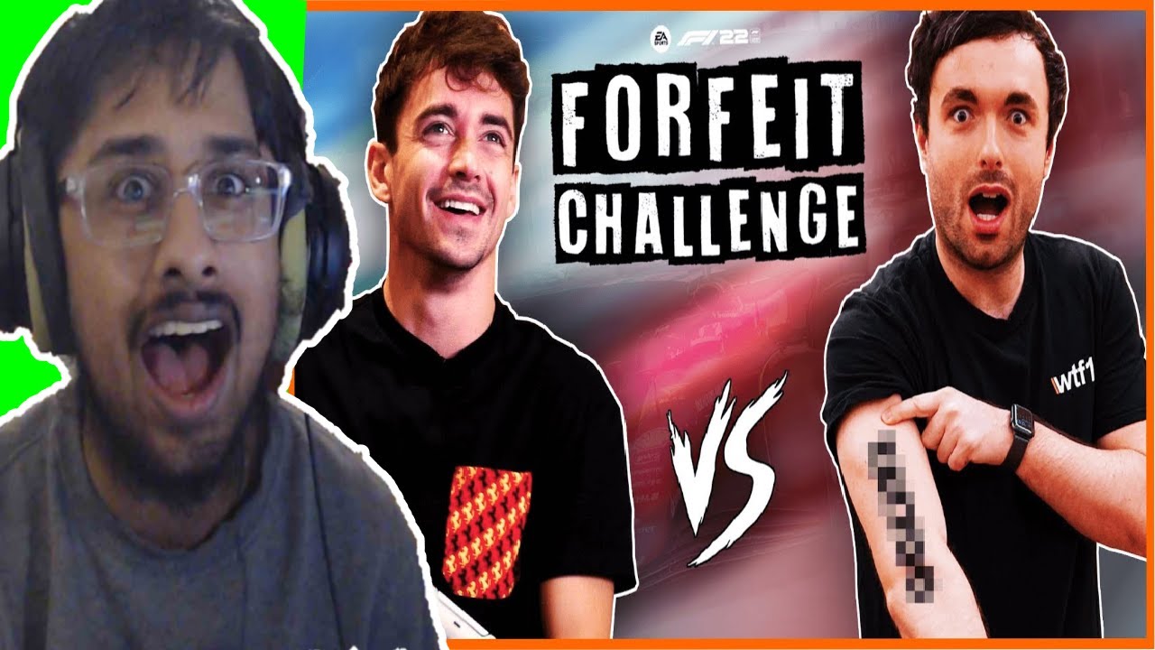 THIS WAS EPIC! The Forfeit Challenge with Charles Leclerc - YouTube