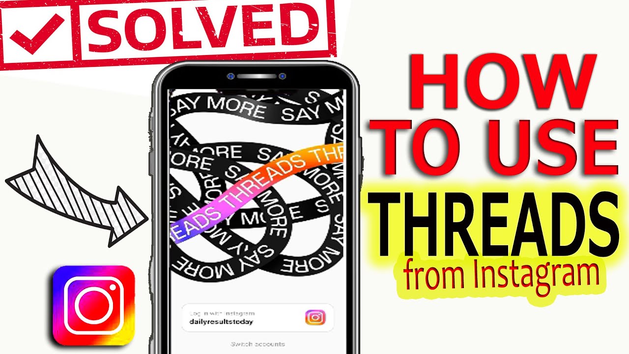 How To Use Threads From Instagram - UPDATED - YouTube