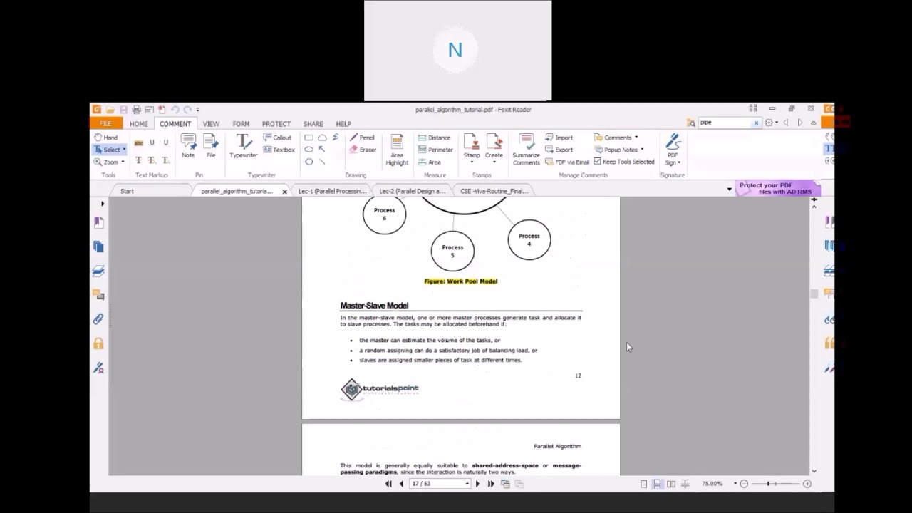 Data Parallel Model, TaskGraph Model & WorkPool Model - YouTube