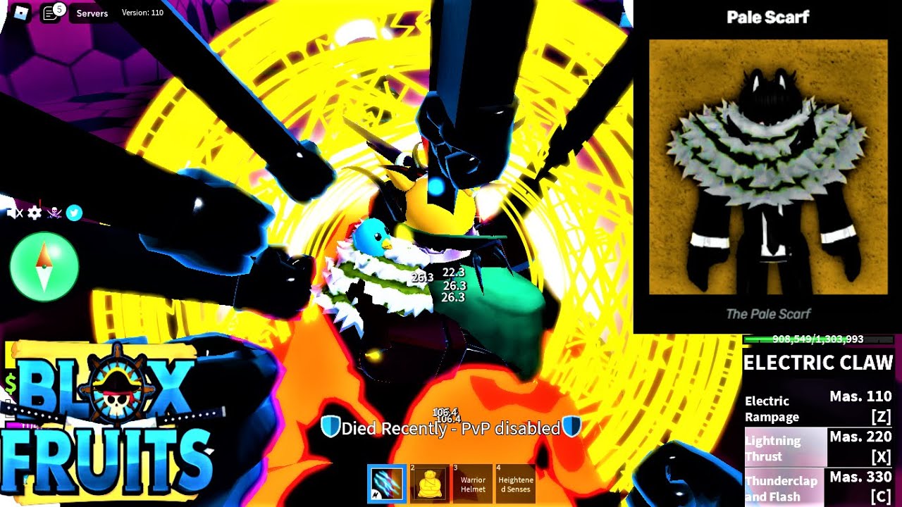 Katakuri Pale Scarf Blox Fruit Youtube