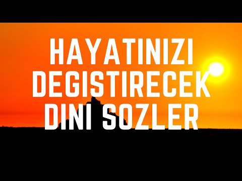En Güzel ve Anlamlı Dini Sözler | İslami Sözler Resimli