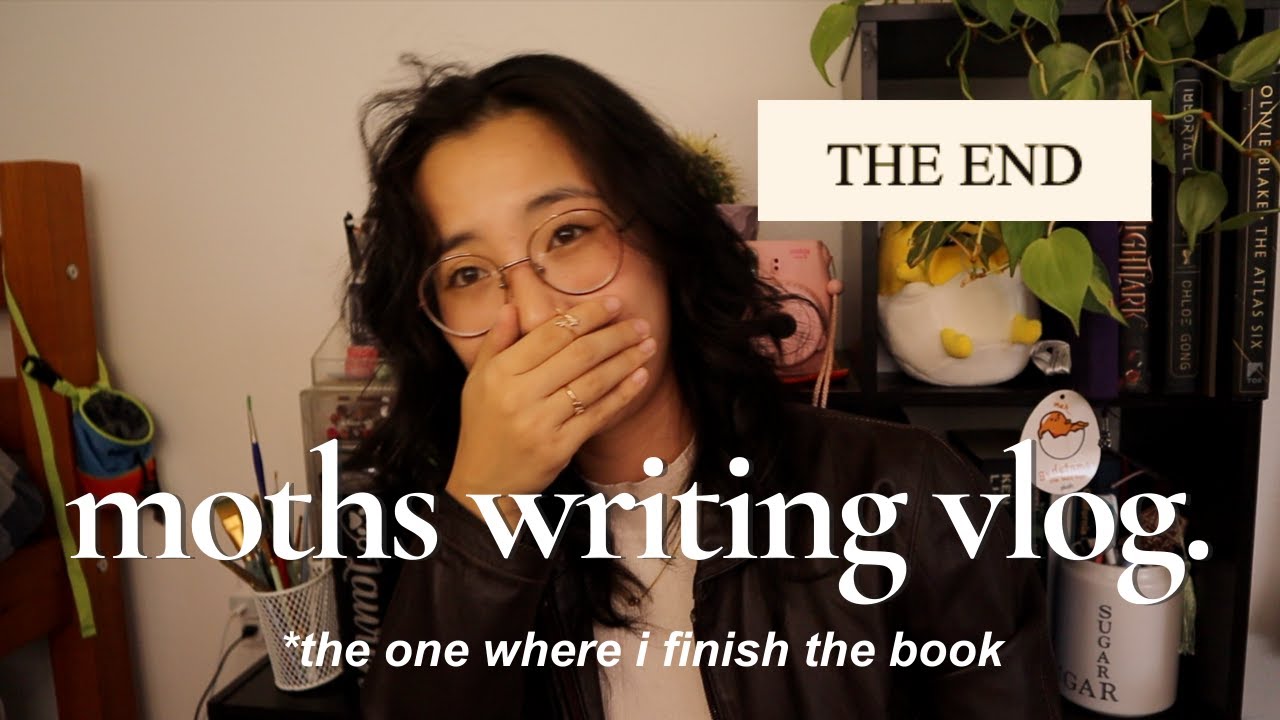 🎊 after 5 years, i FINALLY finished my book. // writing vlog - YouTube